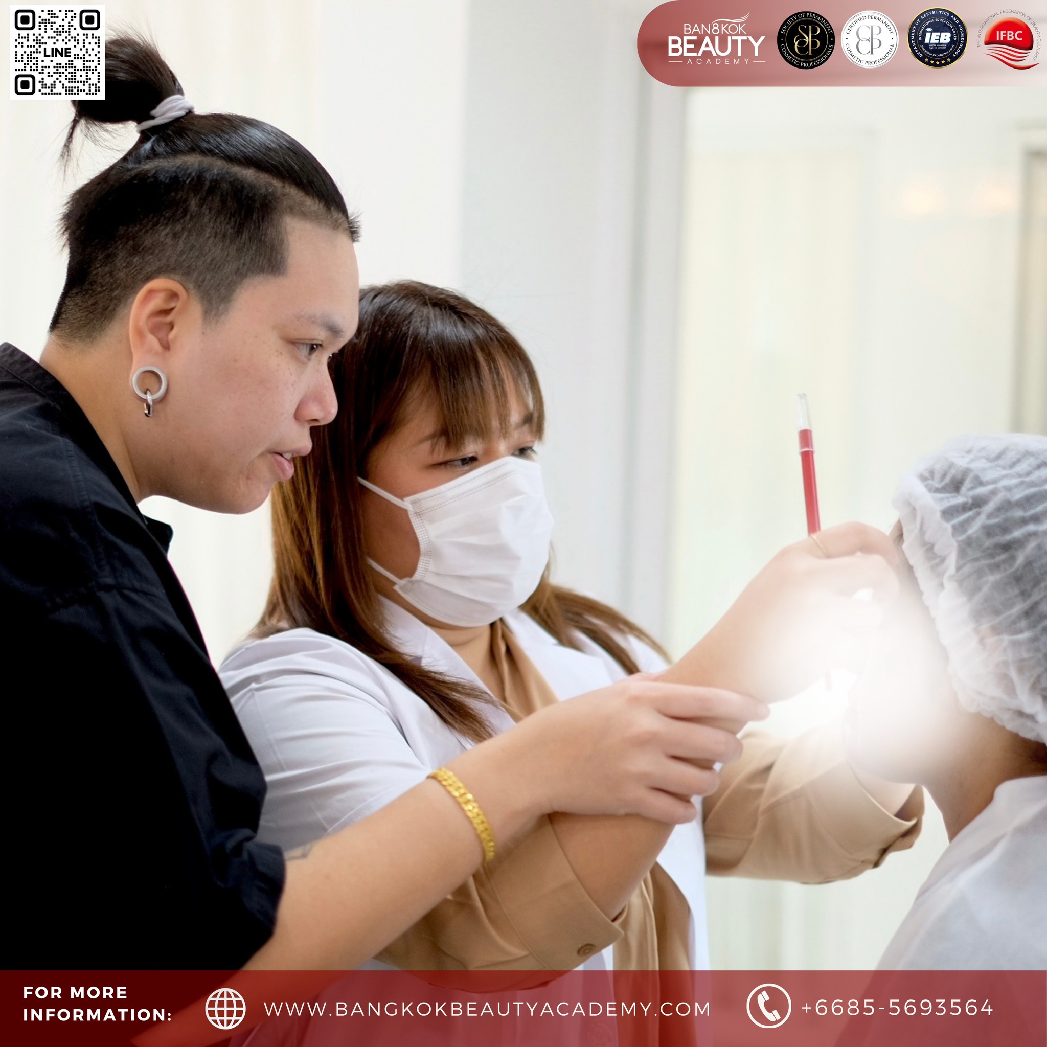 PREMIUM SPMU FULL COURSE: 5 DAYS - Bangkok Beauty Academy