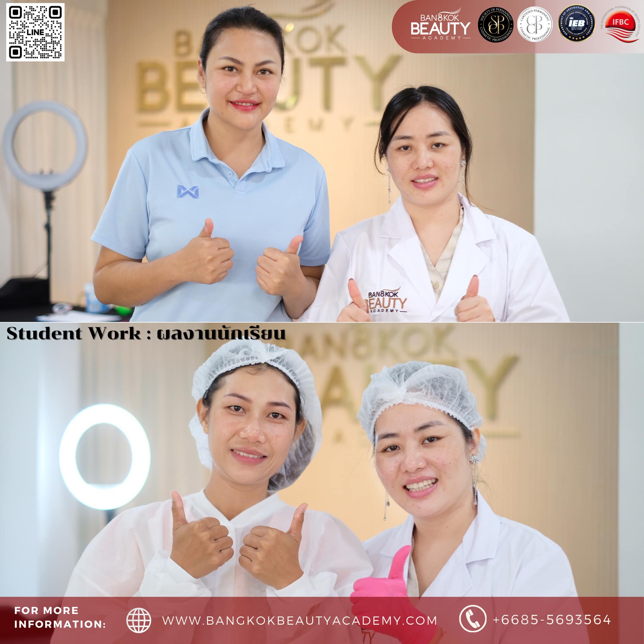 PREMIUM SPMU FULL COURSE: 5 DAYS - Bangkok Beauty Academy