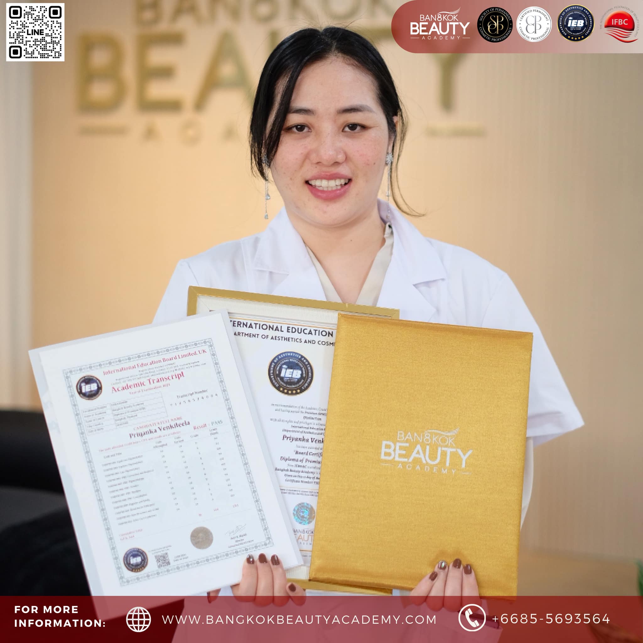 PREMIUM SPMU FULL COURSE: 5 DAYS - Bangkok Beauty Academy